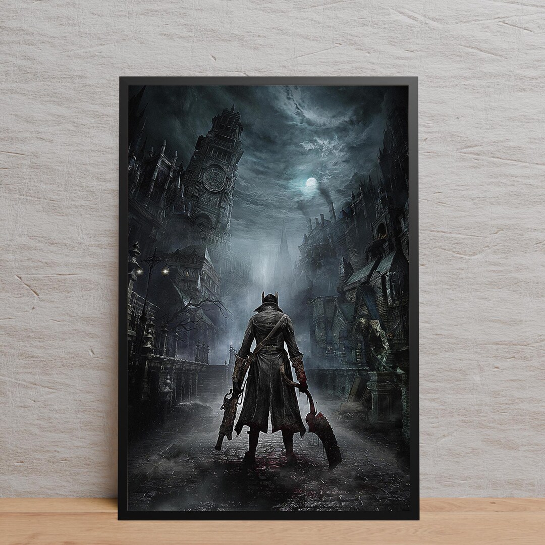 Bloodborne Poster, Lady Maria Wall Art, Game Poster Rolled Canvas Print ...