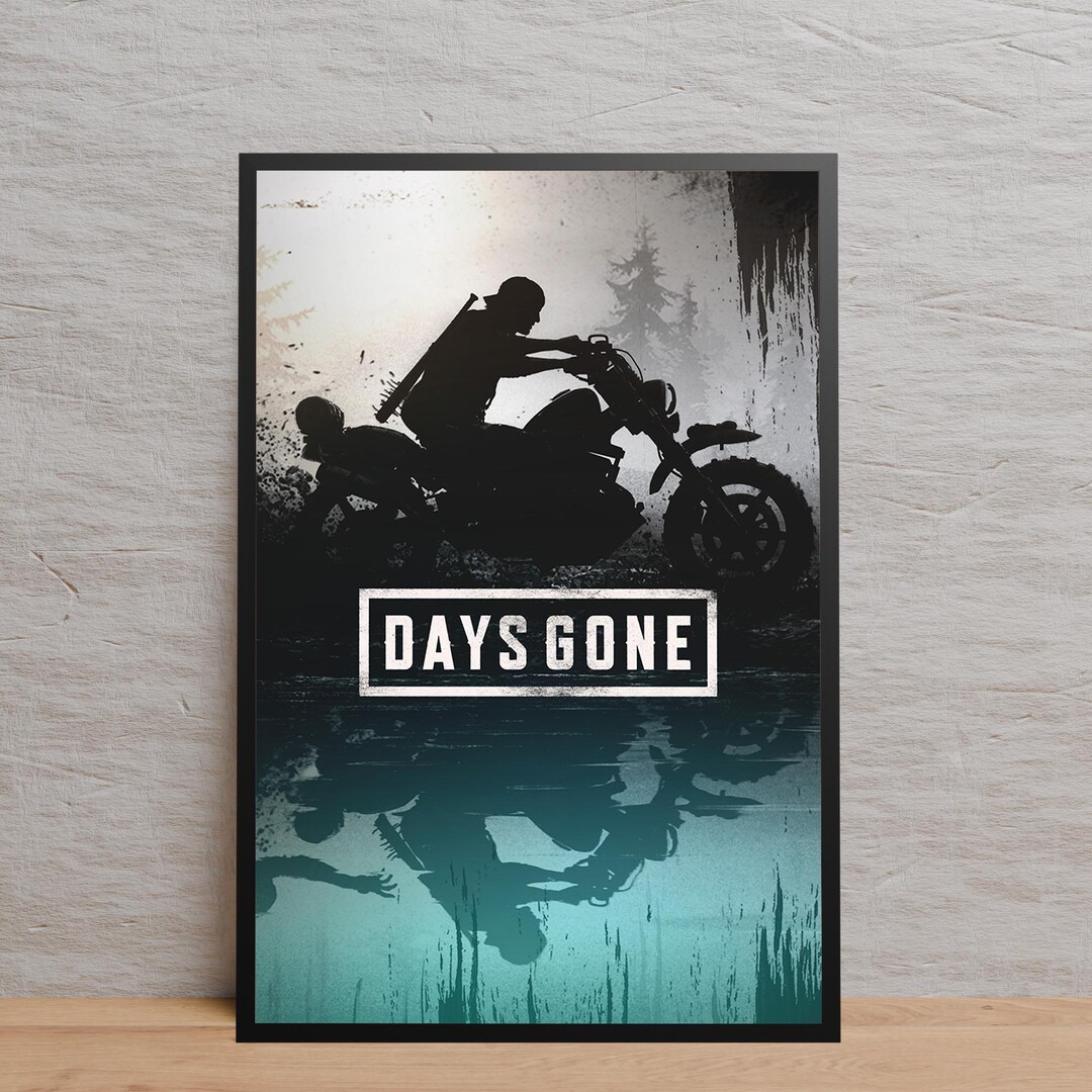 Days Gone Poster, Post Apocalyptic Survival Game Wall Art, Game Poster ...