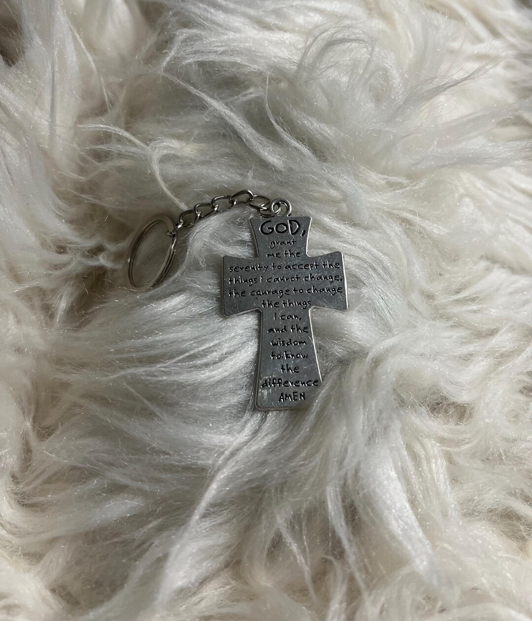 Serenity Prayer Keychain - Etsy