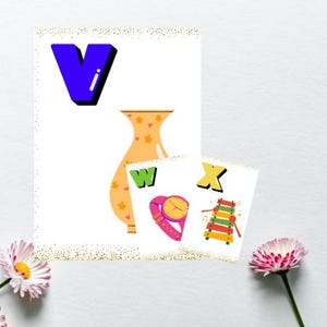 Alphabet Flashcards, Preschool Alphabet Flash Cards, Toddler Activities ...