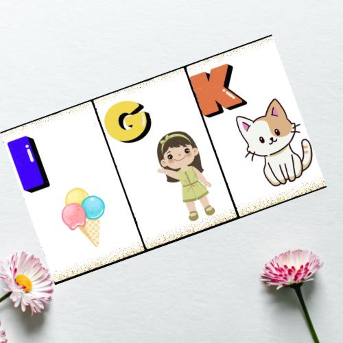 Alphabet Flashcards, Preschool Alphabet Flash Cards, Toddler Activities ...