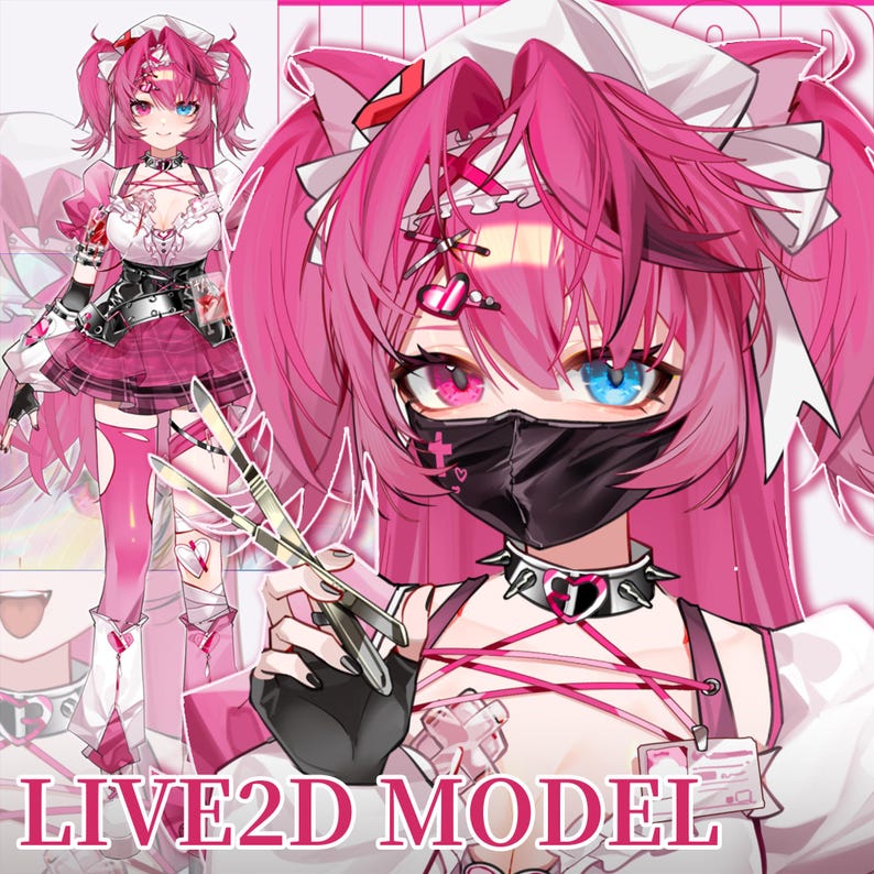 Premade Live2d Model Vtuber Model aria /FULLY Rigged/ready to Use/vtube Studio - Etsy Canada