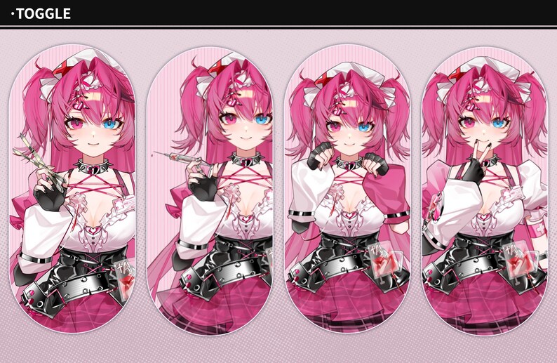 Premade Live2d Model Vtuber Model aria /FULLY Rigged/ready to Use/vtube ...