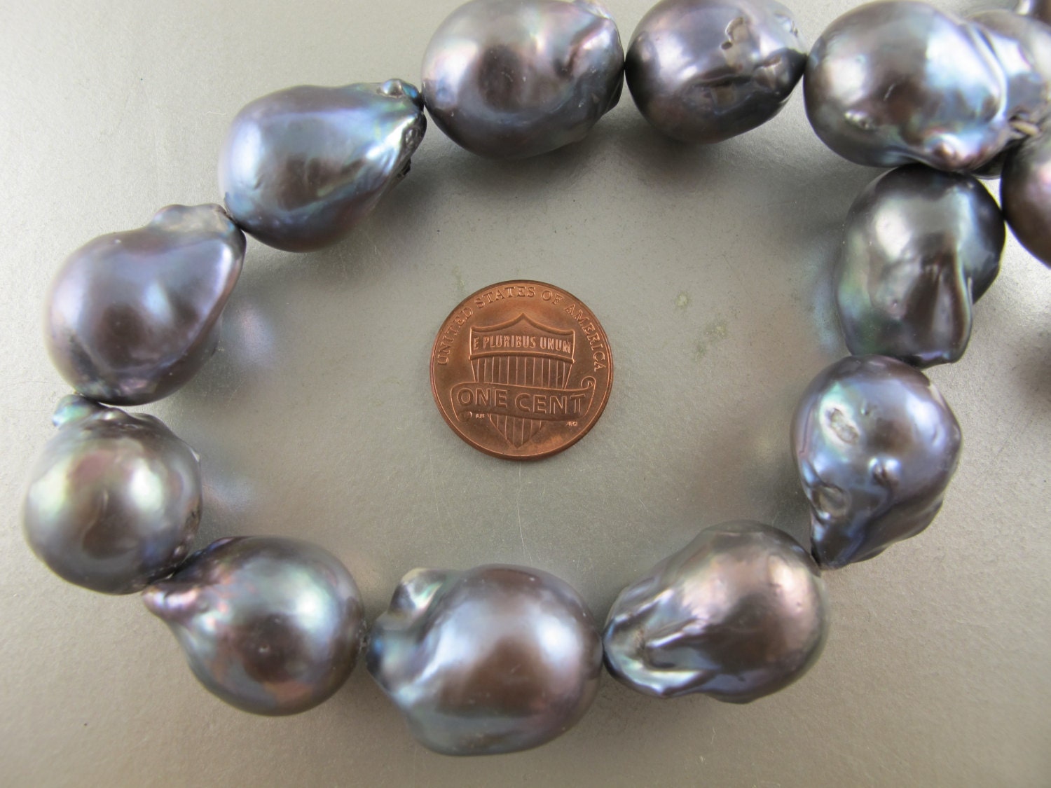 ONE BAROQUE PEARL Flameball/fireball Pear Shape Pearl Bridal - Etsy
