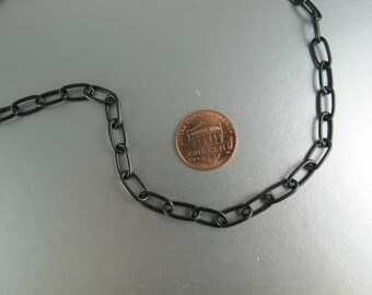 Black Metal Chain - Etsy