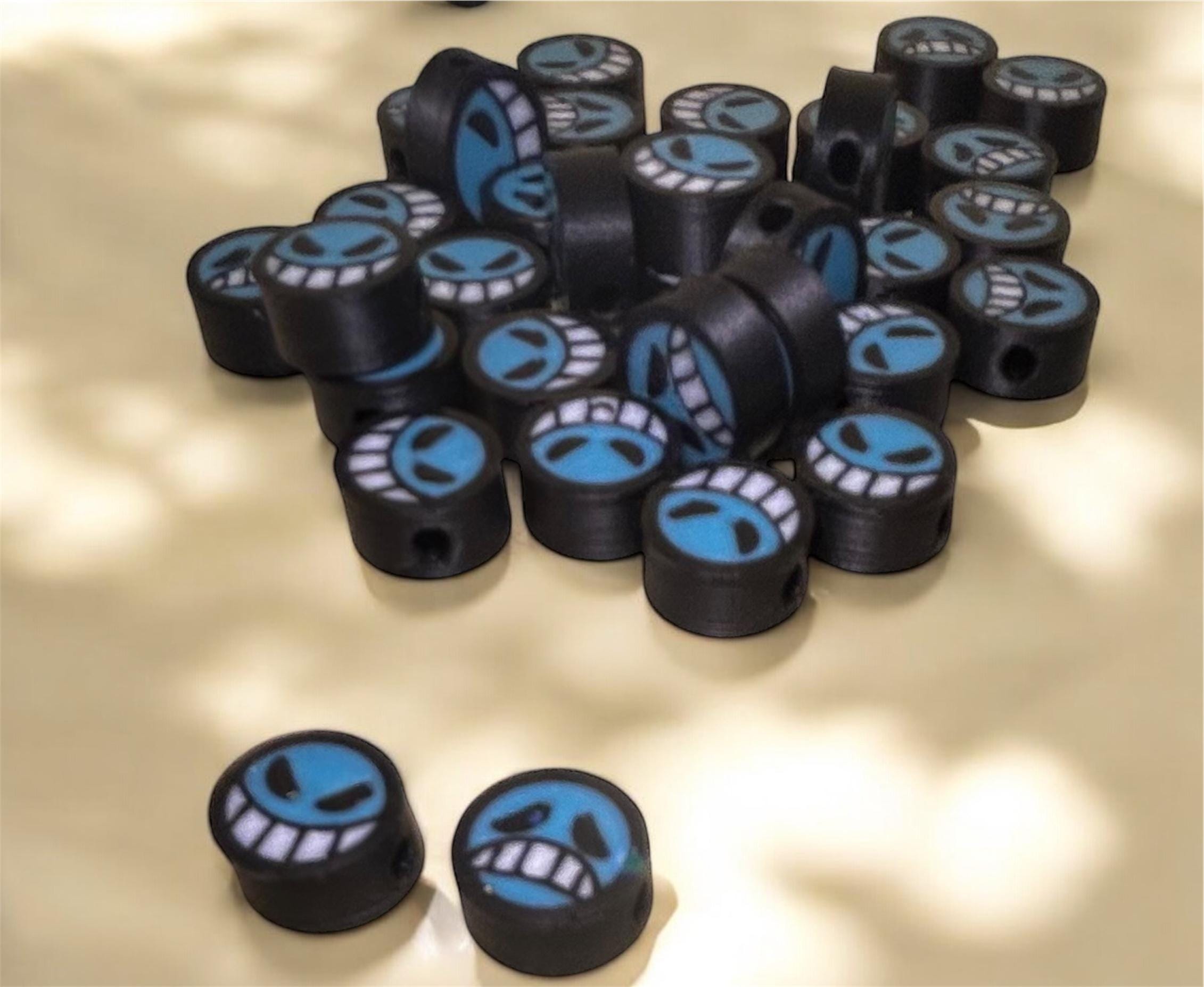 One Piece Inspired Portgas D. Ace Kandi Beads - Etsy