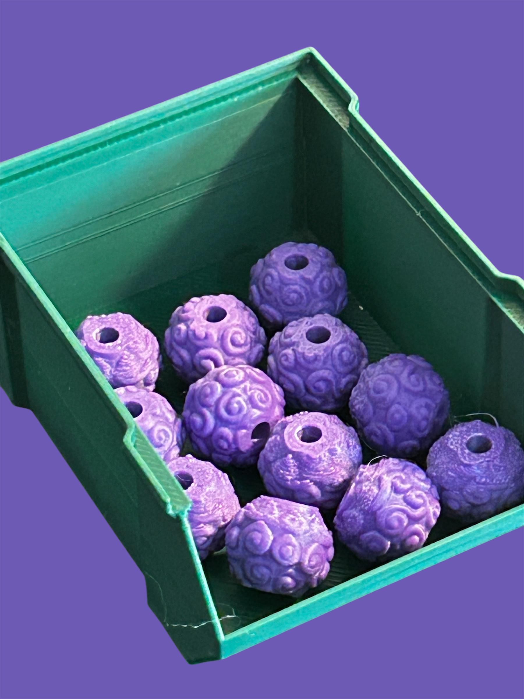 One Piece Inspired Gum Gum Devil Fruit Kandi Beads - Etsy