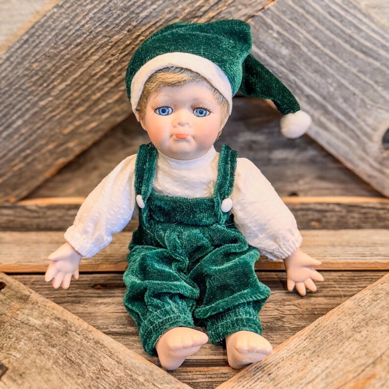 Gustave Fritz Wolff Doll #A0874 Artist Signed-blonde Boy W/ Velvet ...