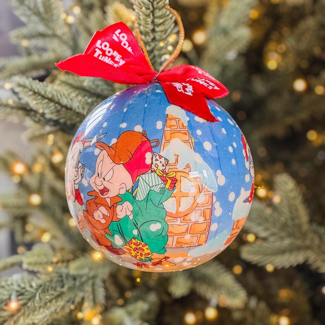 1995 Vintage Warner Bros Matrix Looney Tunes Ornament, Bugs Bunny ...