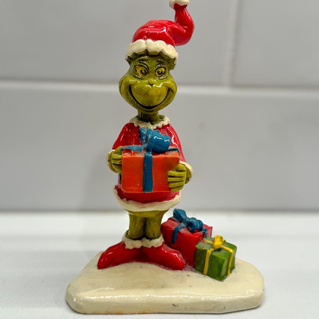 Dr. Seuss the Grinch, Petholiday Aquarium Decor, 5 - Etsy