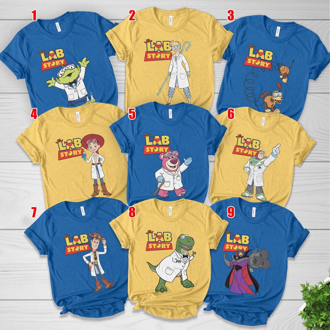 Lab Week 2026 Shirt, Buzz Lightyear Woody Jessie Bo Peep Lab Story 2026 ...