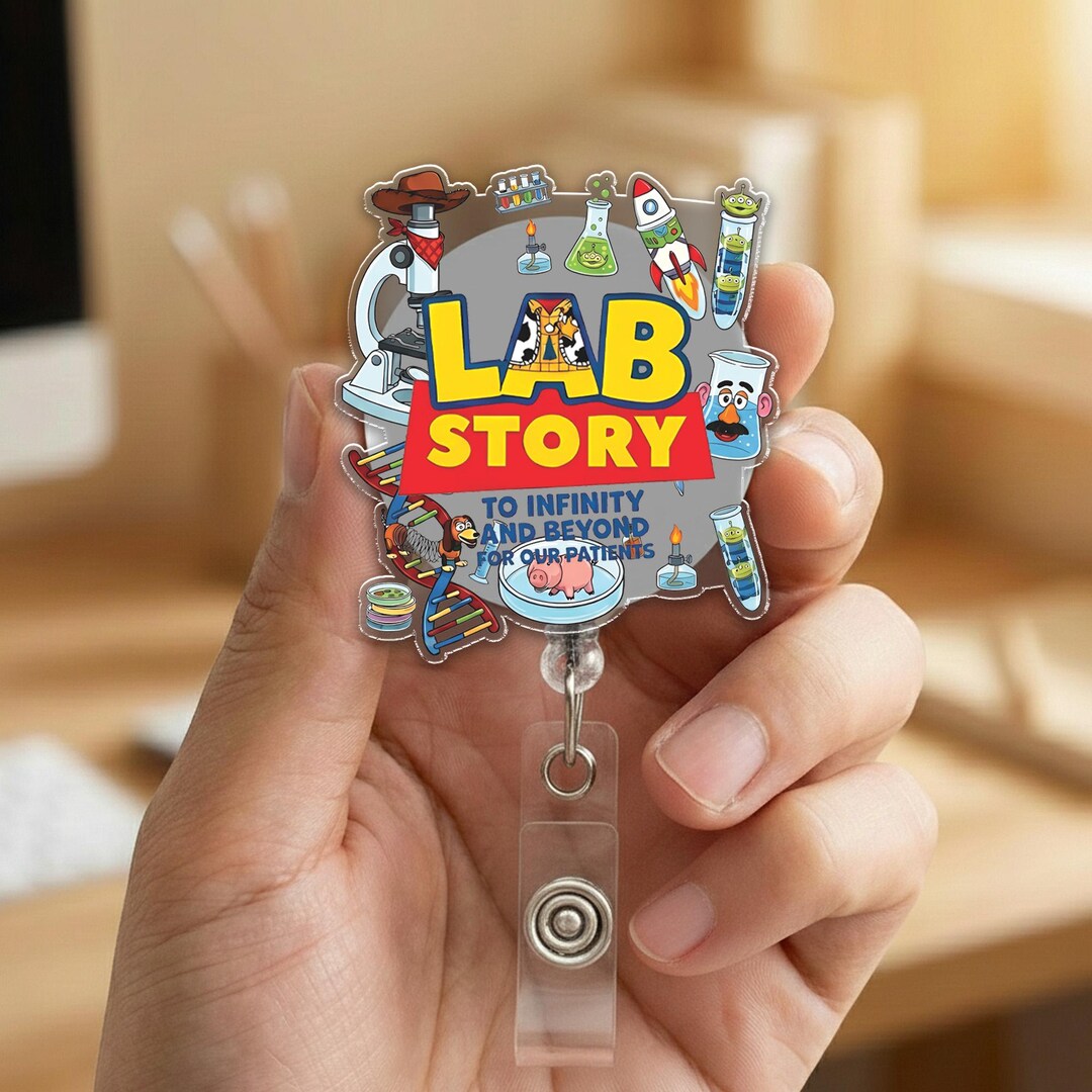 Lab Week 2026 Badge Reel Lab Story Gift Lab Scientist Badge Blood Bank ...