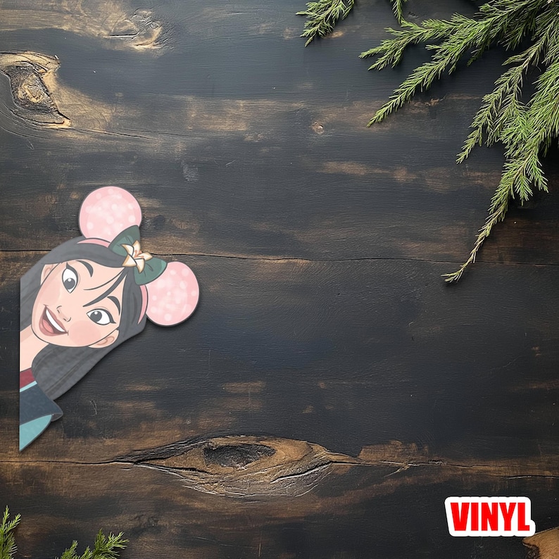 Disney Princess Inspired Cruise Sticker , Cinderella Belle Rapunzel ...