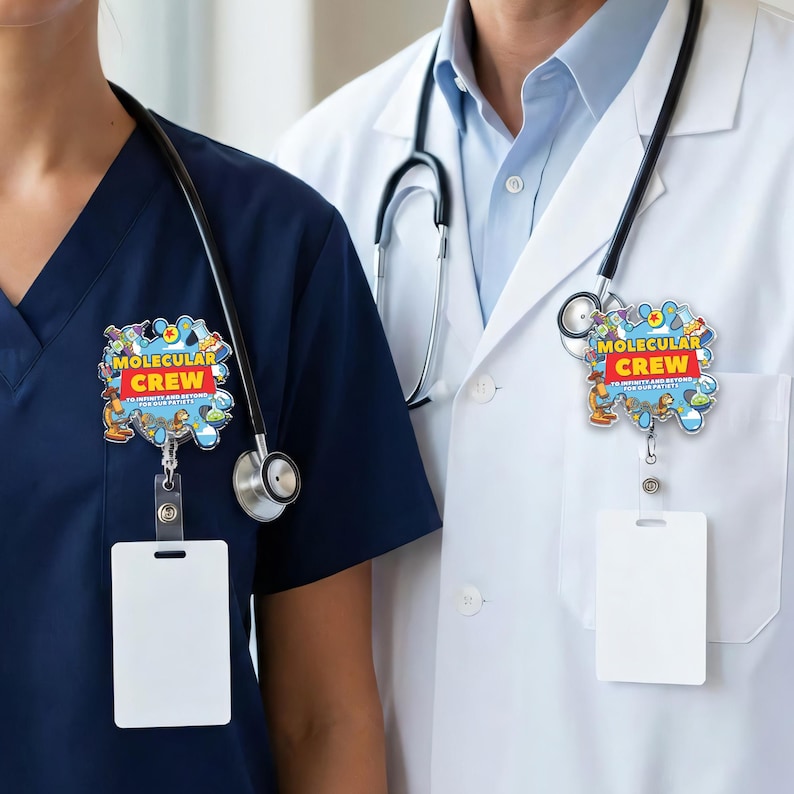 Lab Story Lab Week 2026 Badge Reel, Lab Story, Badge Holder, Nurse ...