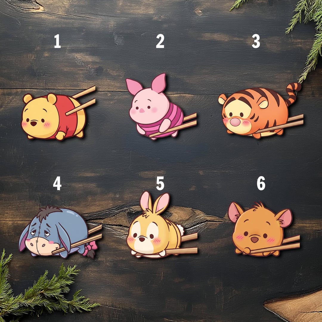 Winnie the Pooh Peekaboo Peeker Peeking Car Window Decal - Bumper ...