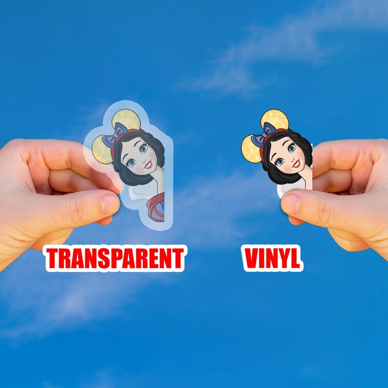 Disney Princess Inspired Cruise Sticker , Cinderella Belle Rapunzel ...