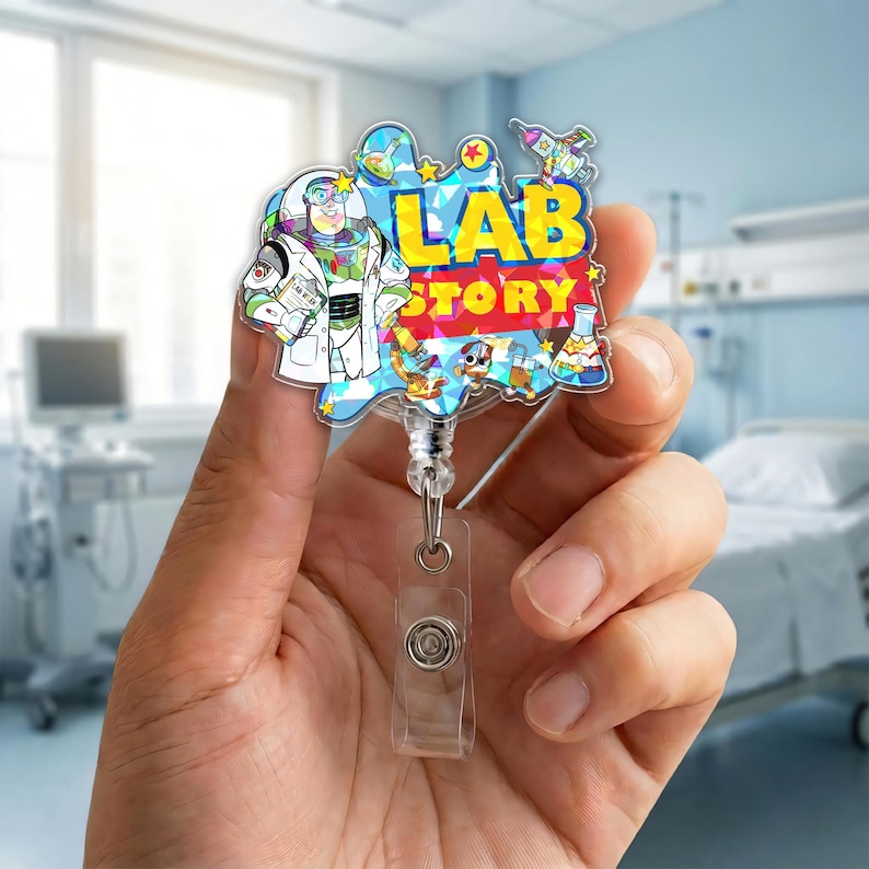 Custom Lab Week 2026 Badge Reel, Lab & Assistant Med Lab Tech MLT ...