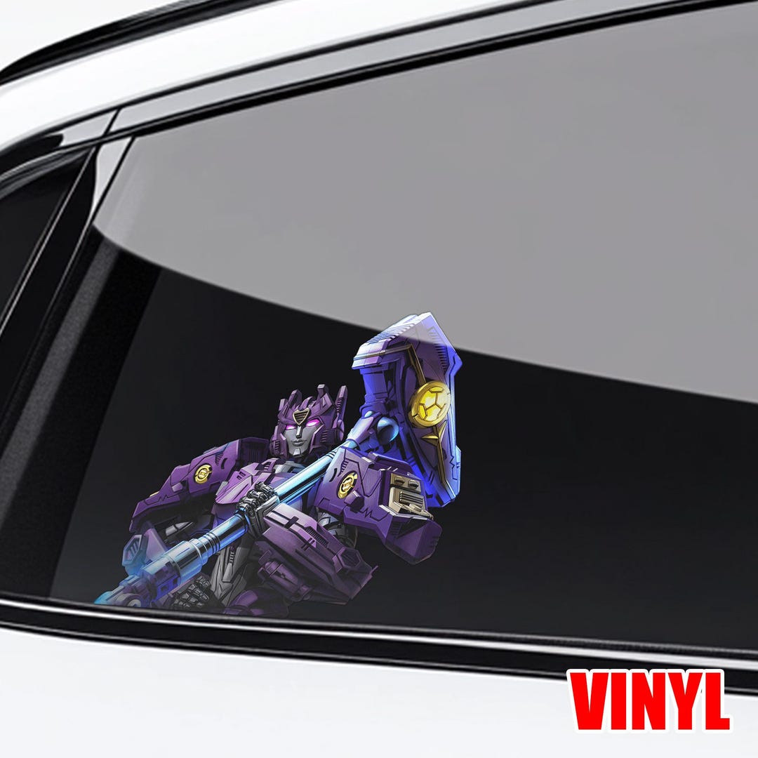 Transformers Peeker Peeking Car Window Decals - Bumper Waterproof ...