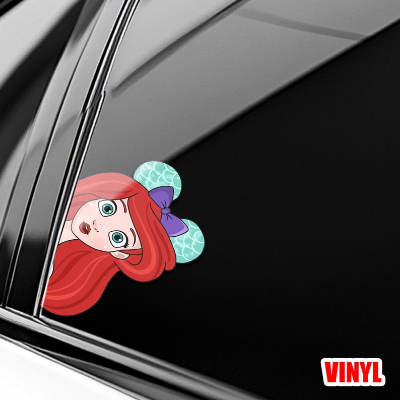 Disney Princess Inspired Cruise Sticker , Cinderella Belle Rapunzel ...