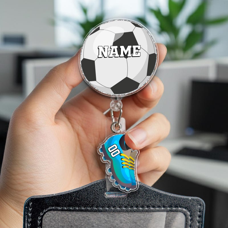 Badge Reel Dog Theme - Etsy