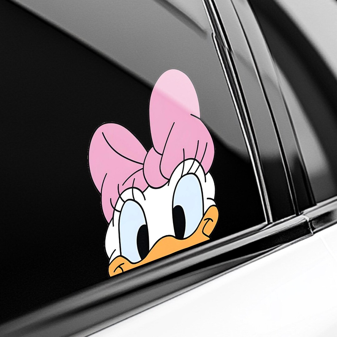 Daisy Peekaboo Peeker Peeking Car Window Decals - Bumper Waterproof ...
