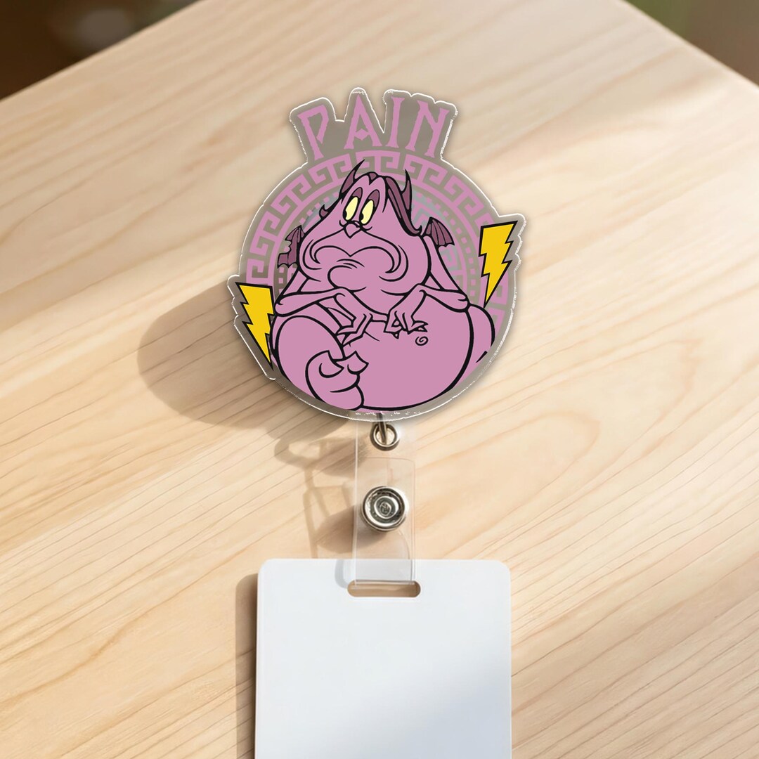 Pain Hercules Badge Reel, Hercules Disney Villains Retractable ID ...
