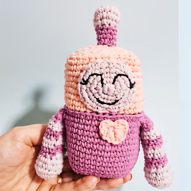 Fifi the Lovebot PDF Pattern, Digital Download, Amigurumi Robot ...