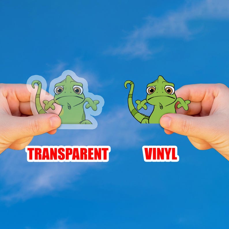 Pascal Rapunzel Peeker Sticker – Rapunzel Peeking Pascal Car & Laptop ...