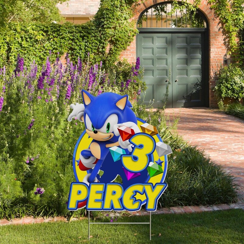 Sonic Cut Outs - Etsy