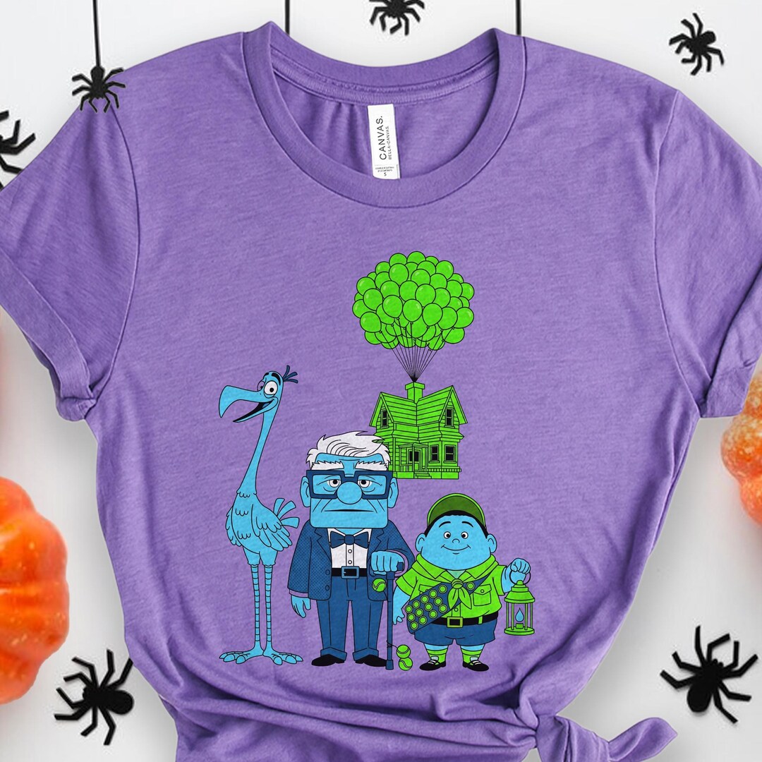 Pixar up Carl Russell Kevin Cosplay Hitchhiking Ghost Haunted Mansion ...