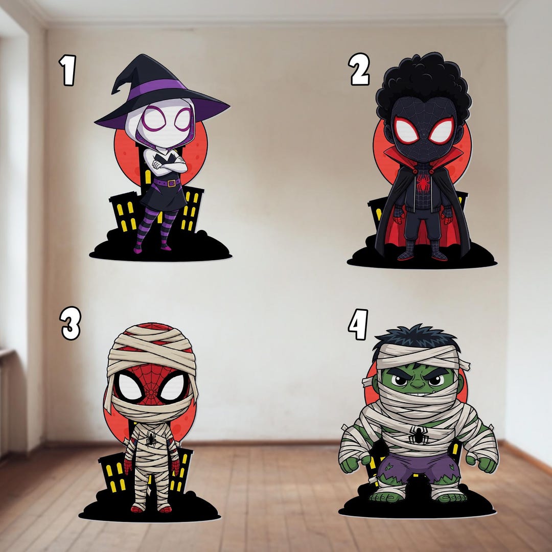 Spidey and His Amazing Friends Halloween Yard Sign Cut Out, Marvel ...