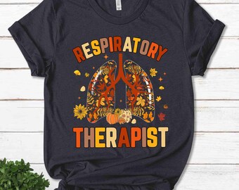 Thanksgiving Respiratory Therapist Shirt, Respiratory Therapy Shirt ...