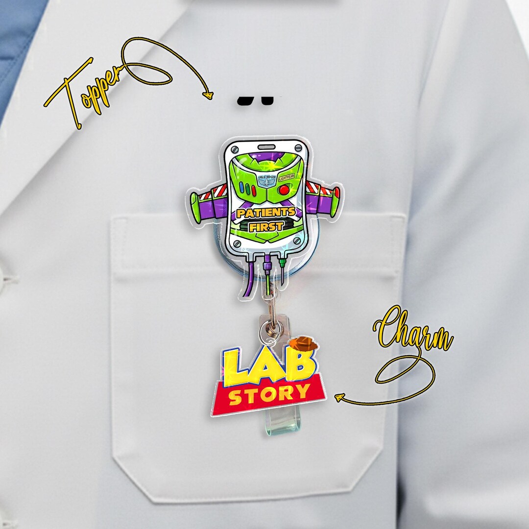 Lab Week 2026 Badge Reel, Lab Story ID Holder, Laboratory Tech Badge ...