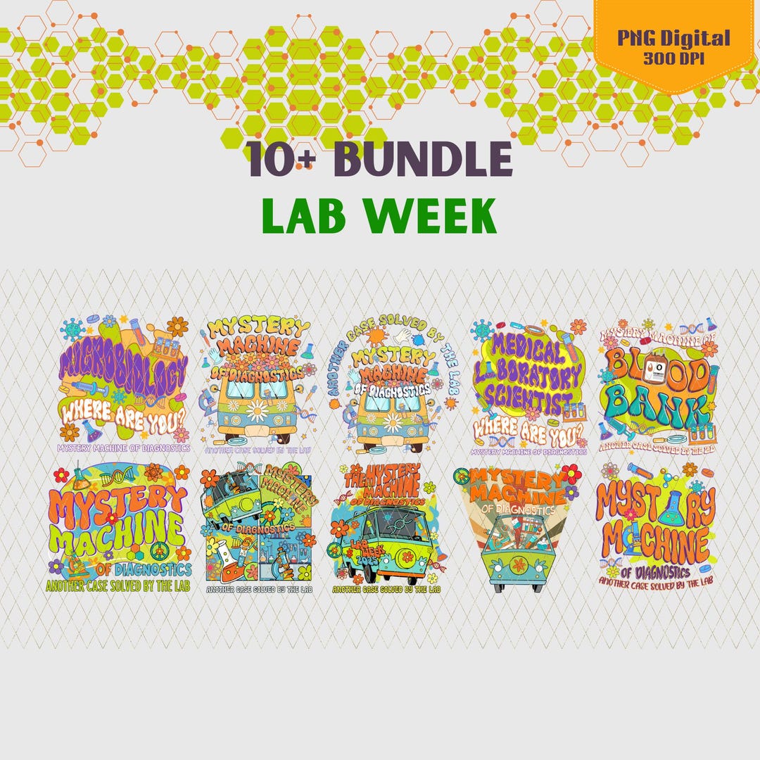 Buy 10+ Lab Week 2025 Mystery Machine PNG, Mystery Machine of ...