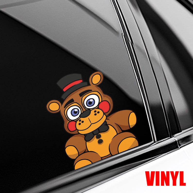 FNAF (five Nights at Freddy's) Stickers,bumper Waterproof Vinyl ...