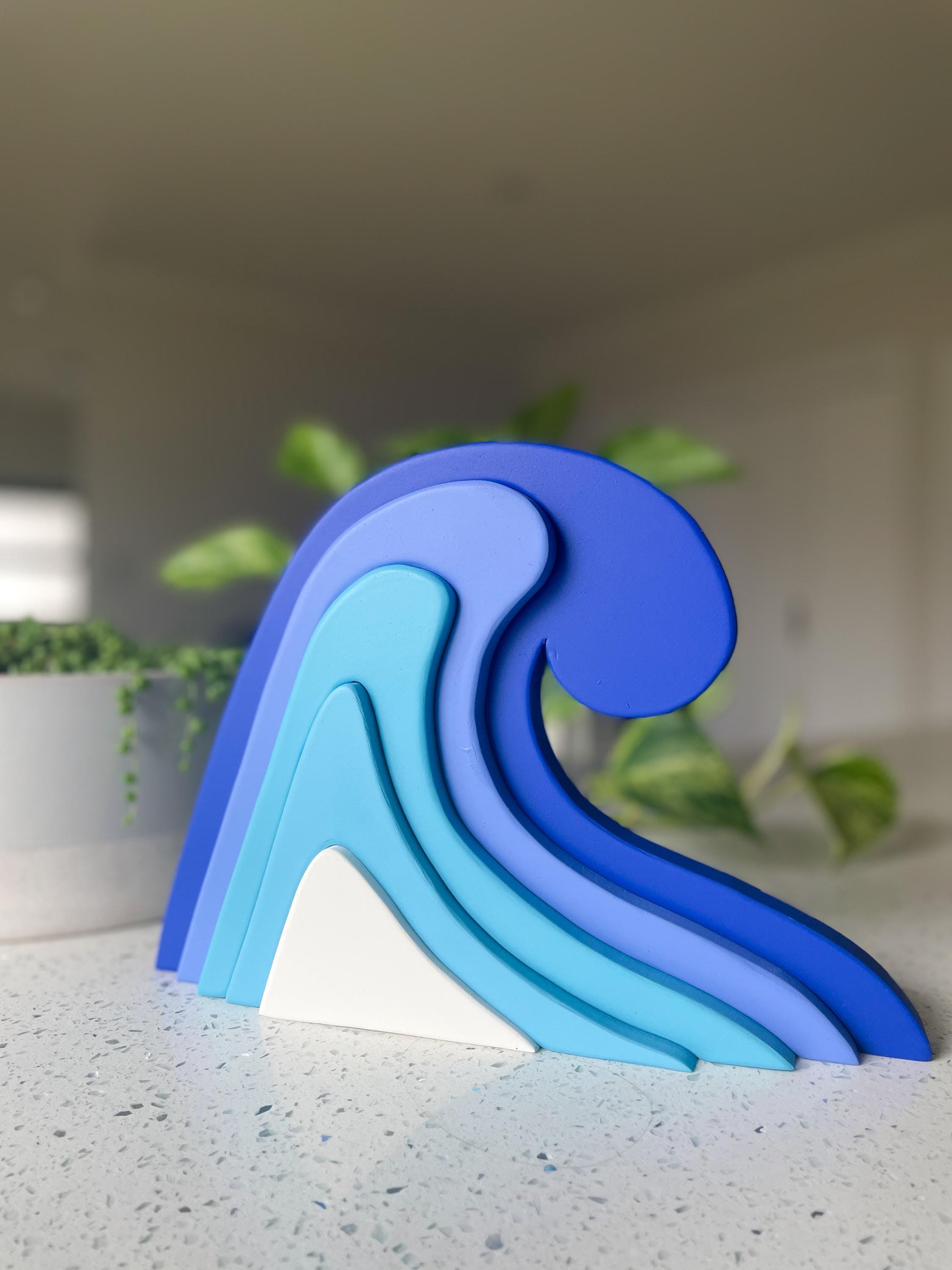 Wooden Wave Stacker - Etsy