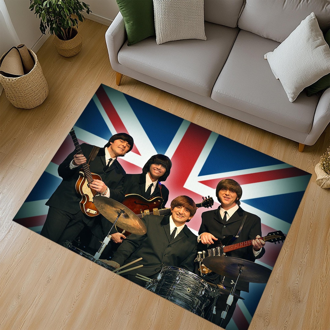 Beatles Carpet, Beatles Rug, the Beatles Carpet, the Beatles Rug, Music ...