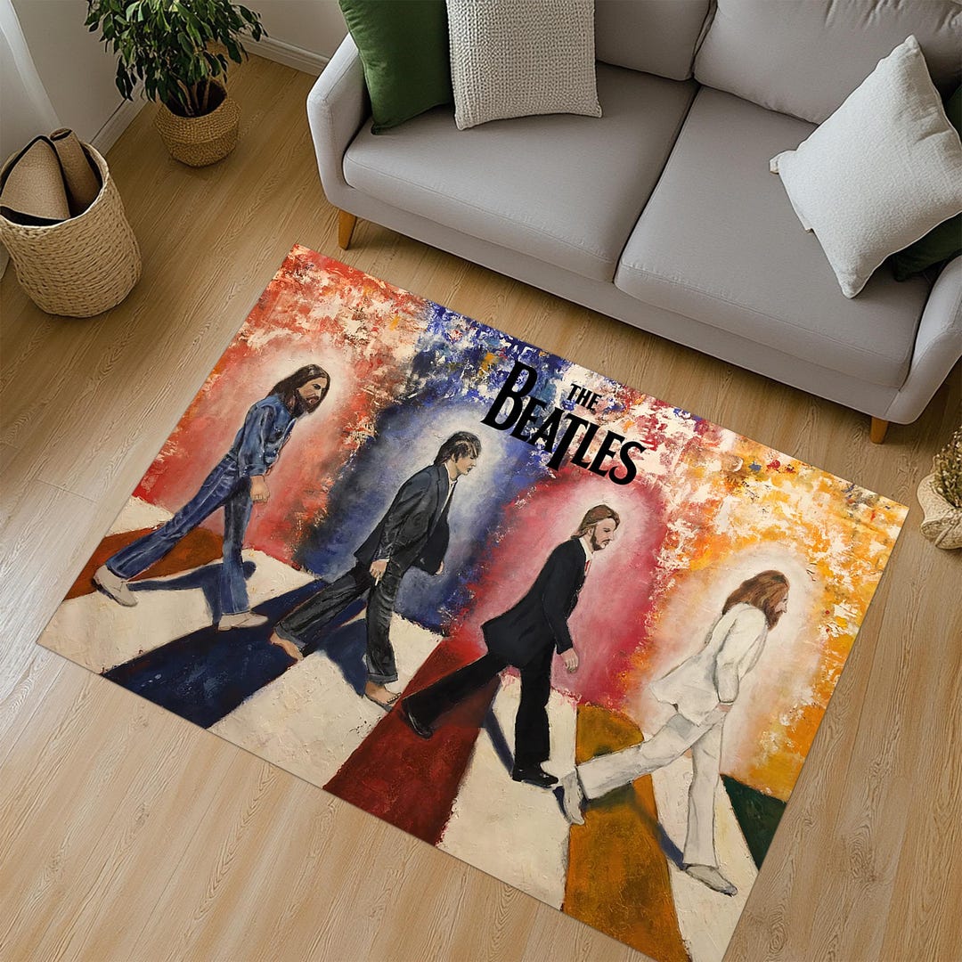 Beatles Carpet, Beatles Rug, the Beatles Carpet, the Beatles Rug, Music ...