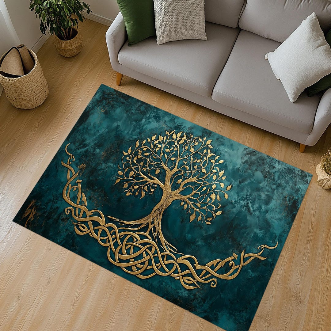 Tree of Life Carpet, Tree of Life Pattern Carpet, Tree of Life Rug ...
