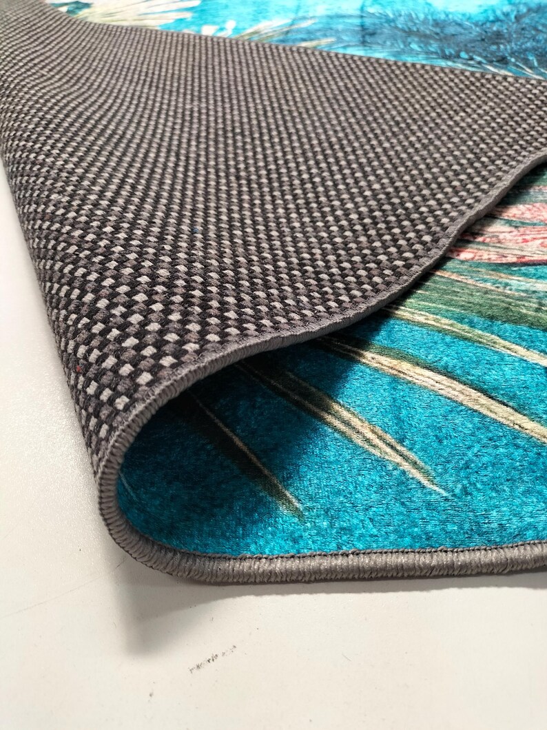 Tropical Floral Carpet, Tropical Floral Rug, Floral Carpet, Floral Rug ...