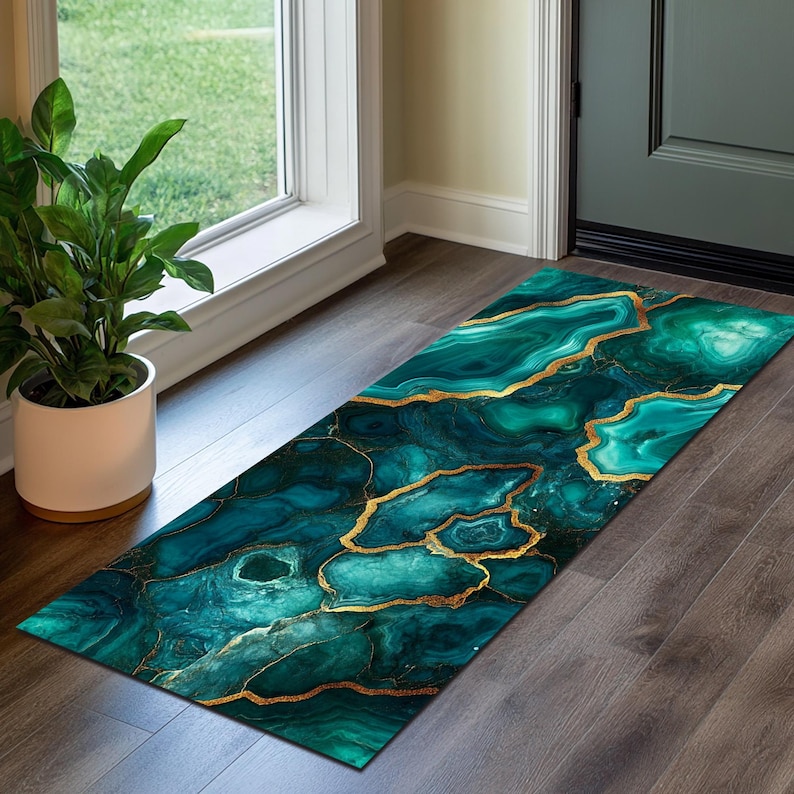 Green Marble Runner, Green Marble Runner Carpet, Green Runner Carpet ...