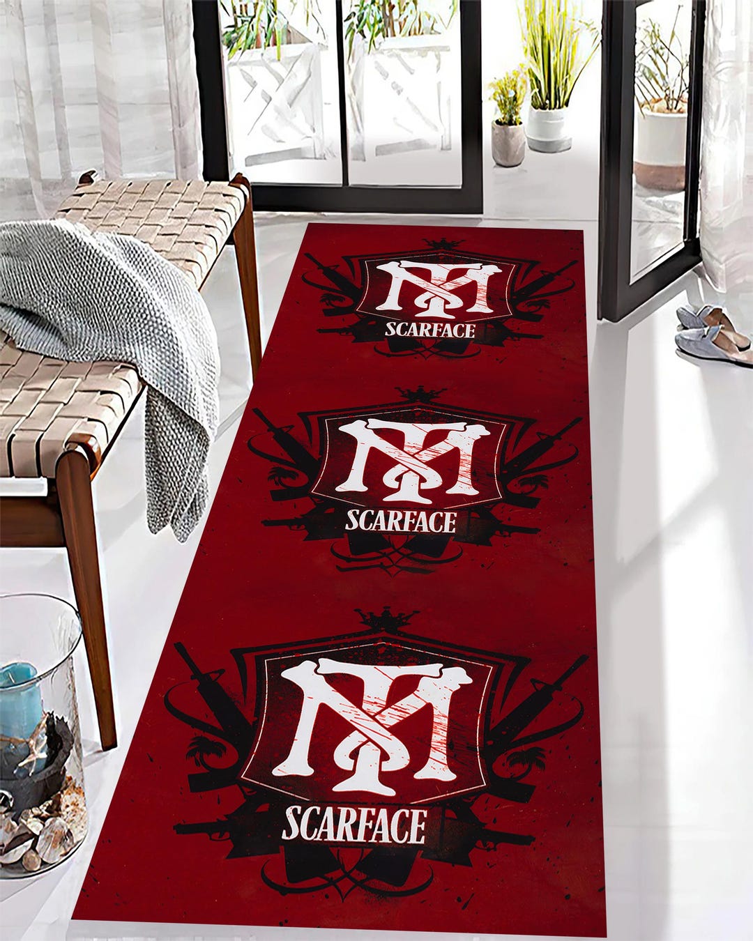 Scarface Runner Carpet, Scarface Runner Rug, Scarface Carpet, Scarface ...