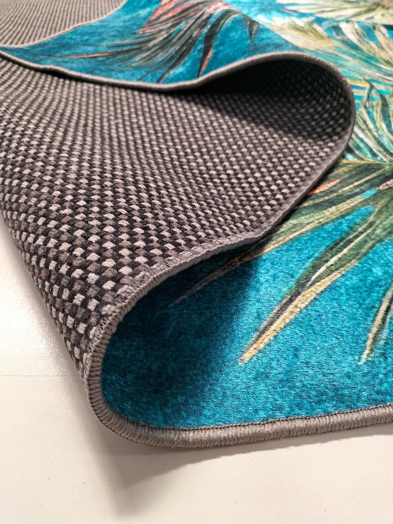 Tropical Floral Carpet, Tropical Floral Rug, Floral Carpet, Floral Rug ...