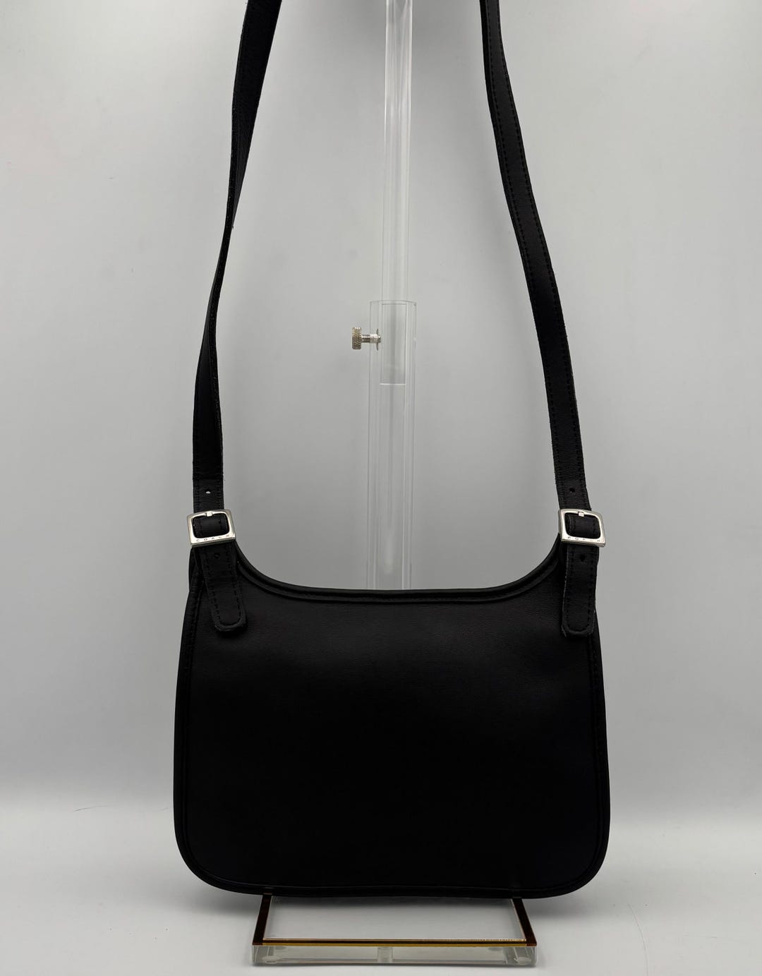 Vintage Coach Slim Hippie Bag | Style No. 9142 | Black Leather ...