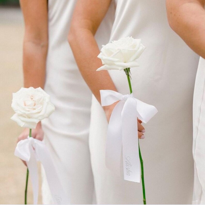 Custom Place Name Ribbons, Personalised Name Ribbons, Wedding Place ...