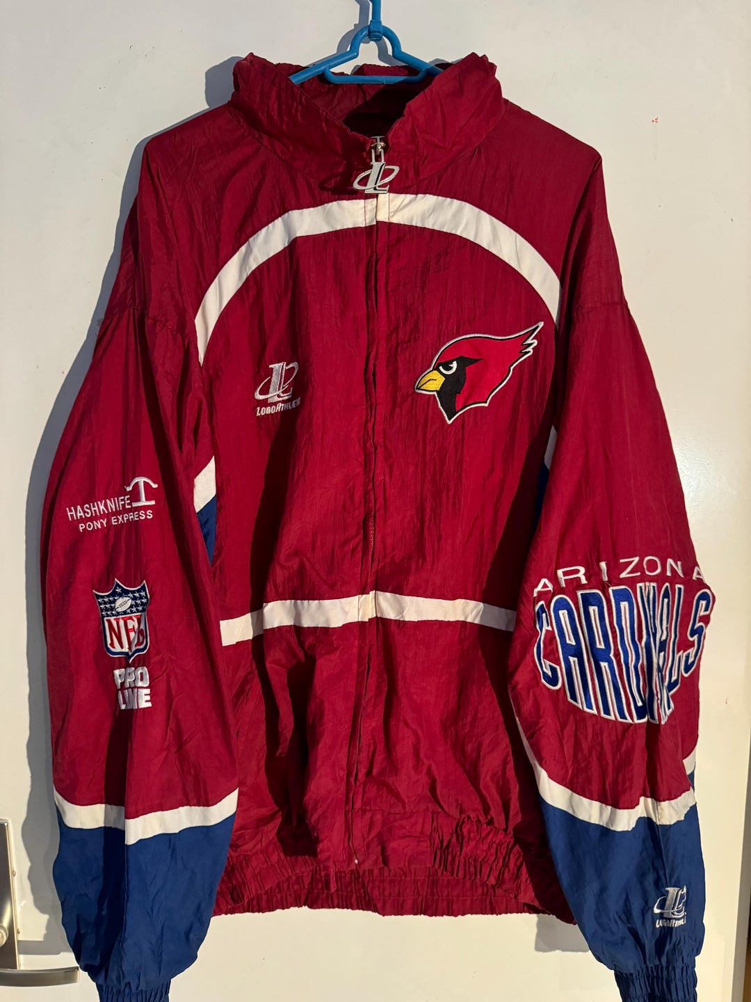 Vintage NFL Logo Athletic Pro Line Arizona Cardinals Jacket L - Etsy
