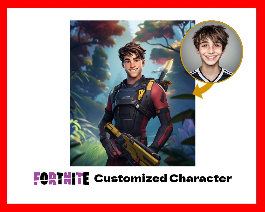 Custom Portrait Video Game Posters | Digital Item | Video Game Drawing ...