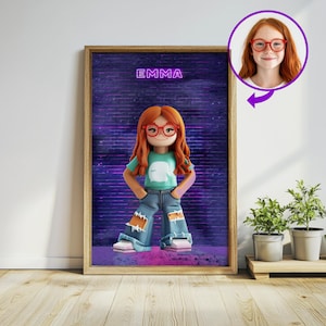 Personalized Roblox Portrait | Digital Download | Roblox Drawing Gift ...