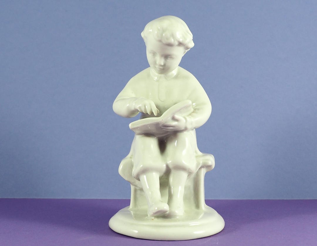 Vintage Porcelain Figure Little Lenin Lfz/white USSR Vintage Porcelain ...