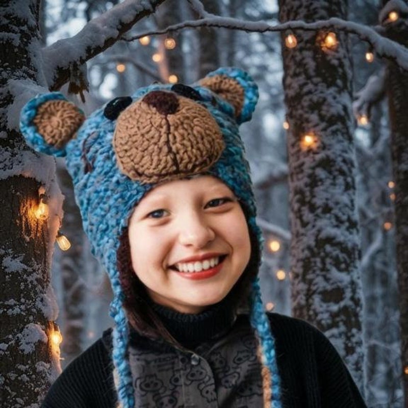 Teddy Bear Hat - Etsy